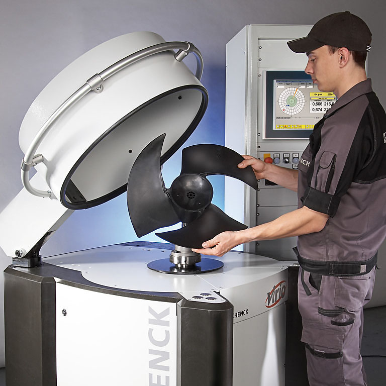 Vertical balancing machine VIRIO10 – VIRIO300 VIRIO - Schenck in Singapore